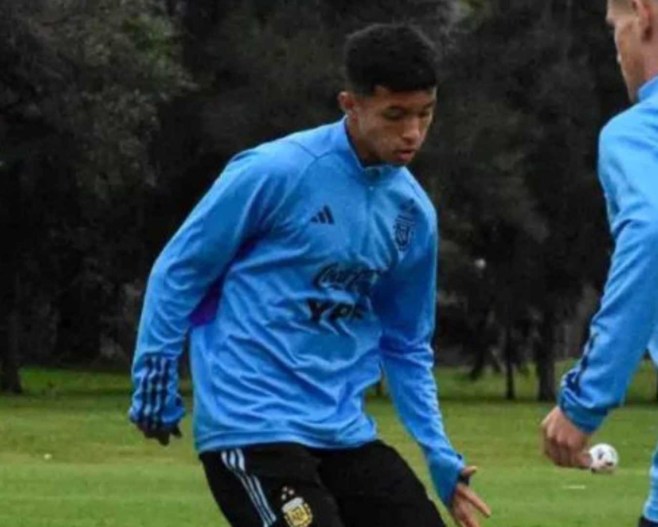 EBER OCAMPOS Y LA EMOCIÓN POR SU PRIMERA PRÁCTICA CON LA SELECCION SUB ...