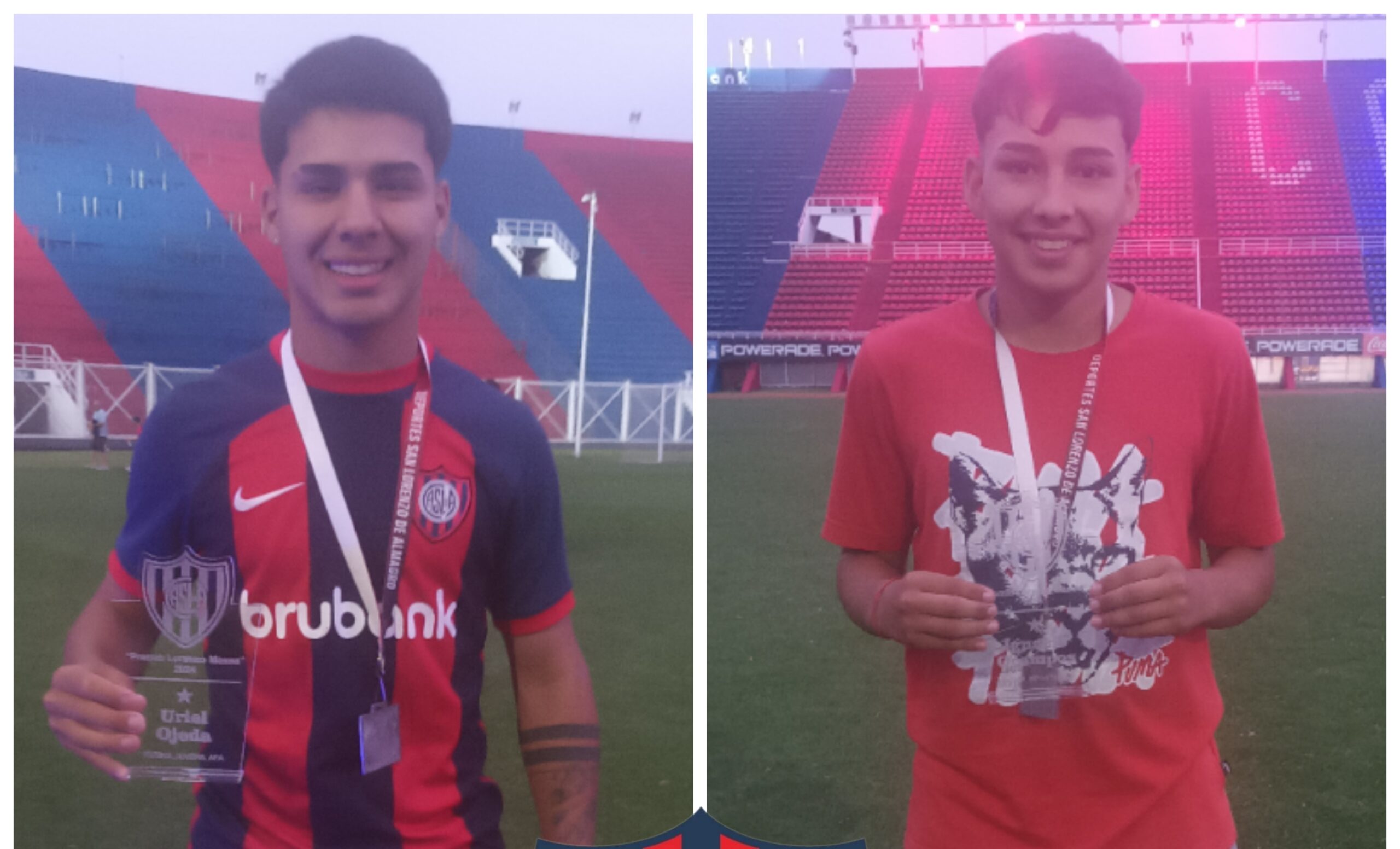 URIEL OJEDA E IGNACIO OCAMPO, DISTINGUIDOS CON EL “PADRE LORENZO MASSA 2024” – Semillero Azulgrana